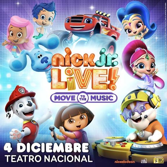 Por primera vez llega a Republica Dominicana el show "Nick Jr. Live ...