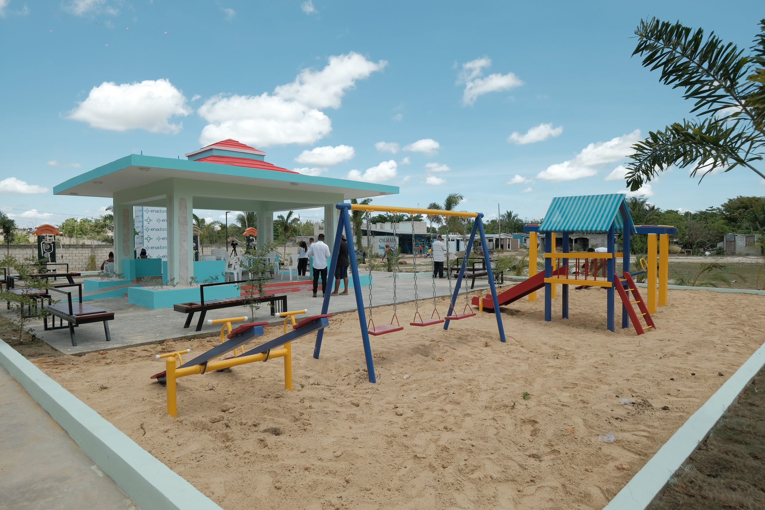 ENADOM y Alcaldía de Boca Chica inauguran obras de inclusión social ...