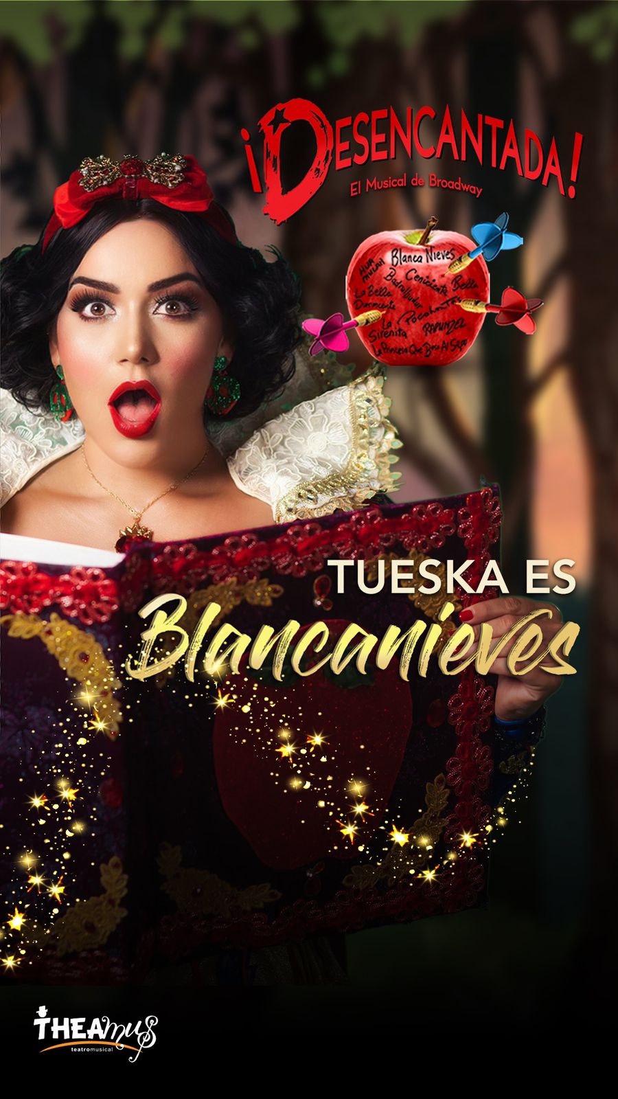 Tueska regresa a los escenarios con la comedia musical “Desencantada ...
