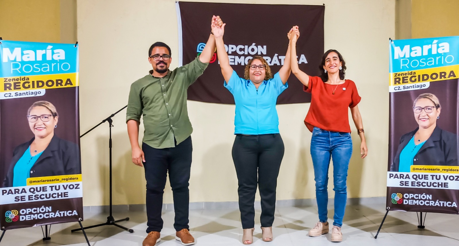 María Rosario representará a Opción Democrática como regidora en ...