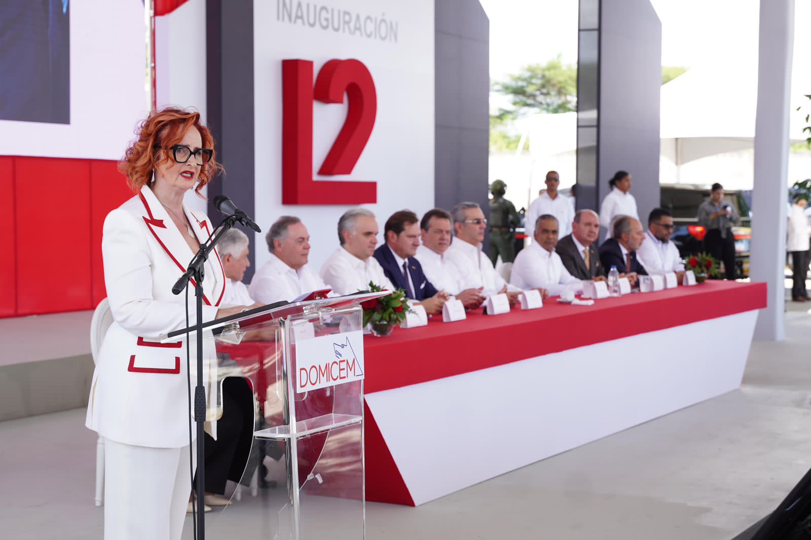 DOMICEM inaugura segunda línea de producción de cemento | RC Noticias