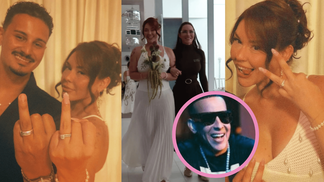 ¡Sin presencia de su padre! Hija de Daddy Yankee se casó y fue ...
